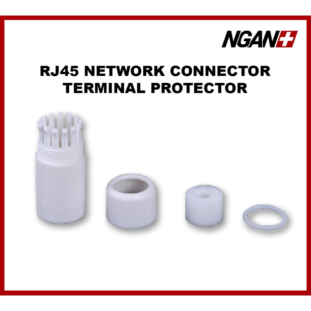 17.5mm Network Cap Terminal Connector Waterproof Protector For RJ45 ...