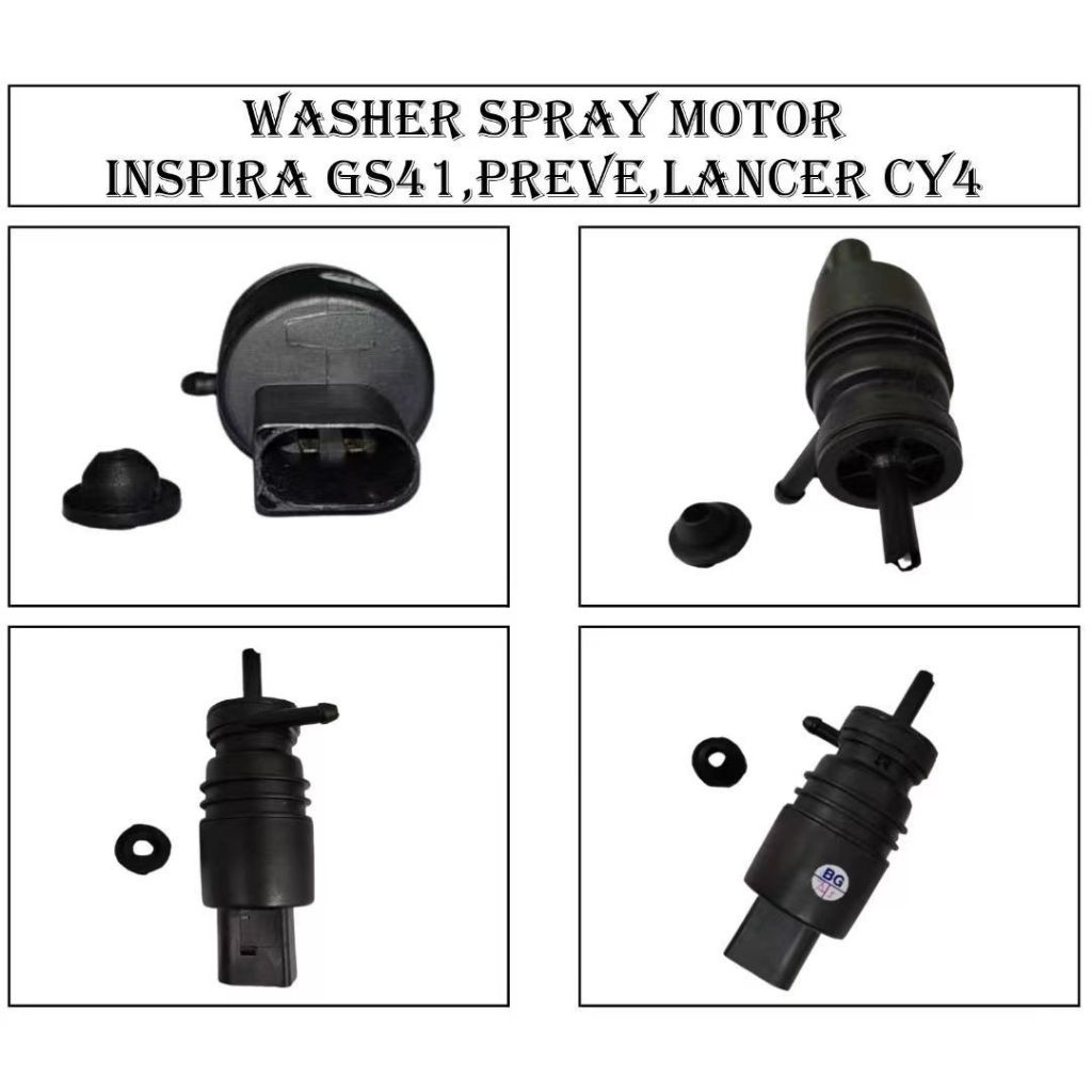 P/INSPIRA GS41,PREVE,LANCER CY4 WASHER SPRAY MOTOR MD304126 | Shopee ...