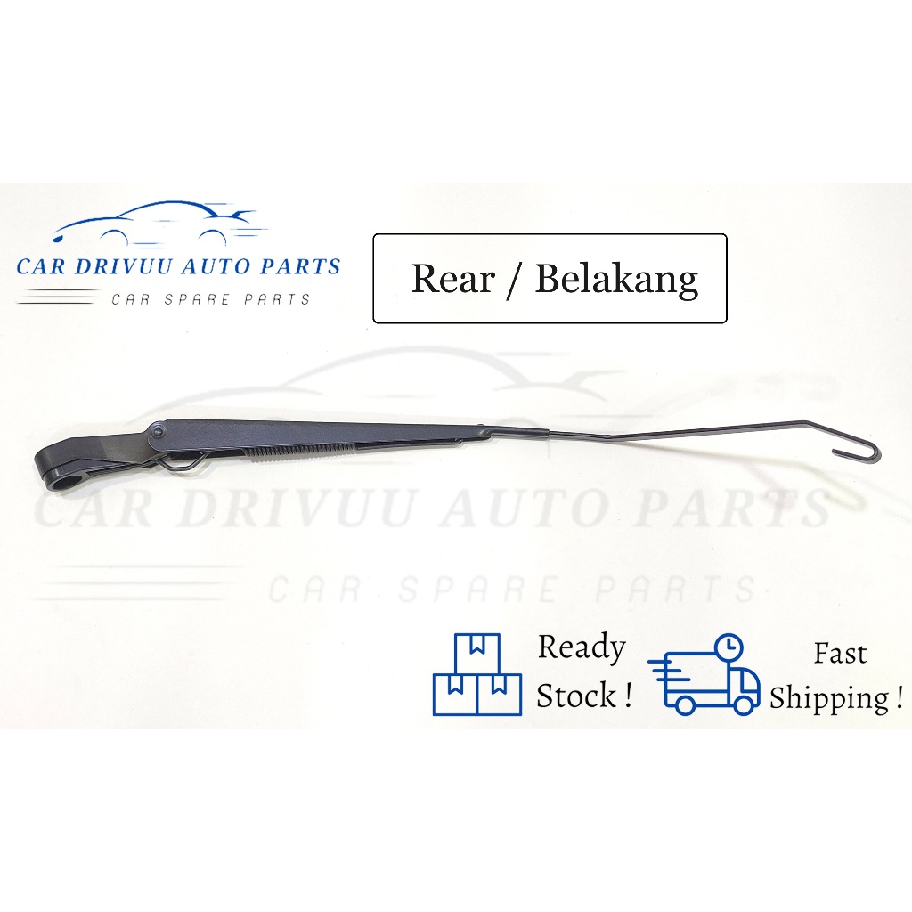 Proton Wira Aeroback Wiper Arm / Windshield Wiper Arm (Rear/ Belakang ...