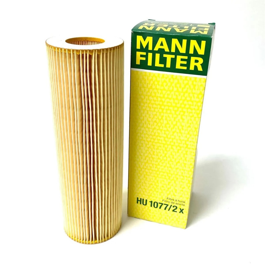 Scania P,G,R,T Series Oil Filter, HU1077/2X MANN FILTER 1742037/1742032 ...