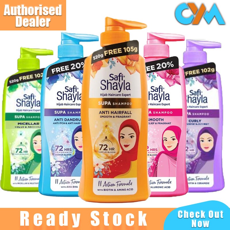 Safi Shayla Hijab Haircare Expert Shampoo Supa Anti Dandruff Anti Frizz ...
