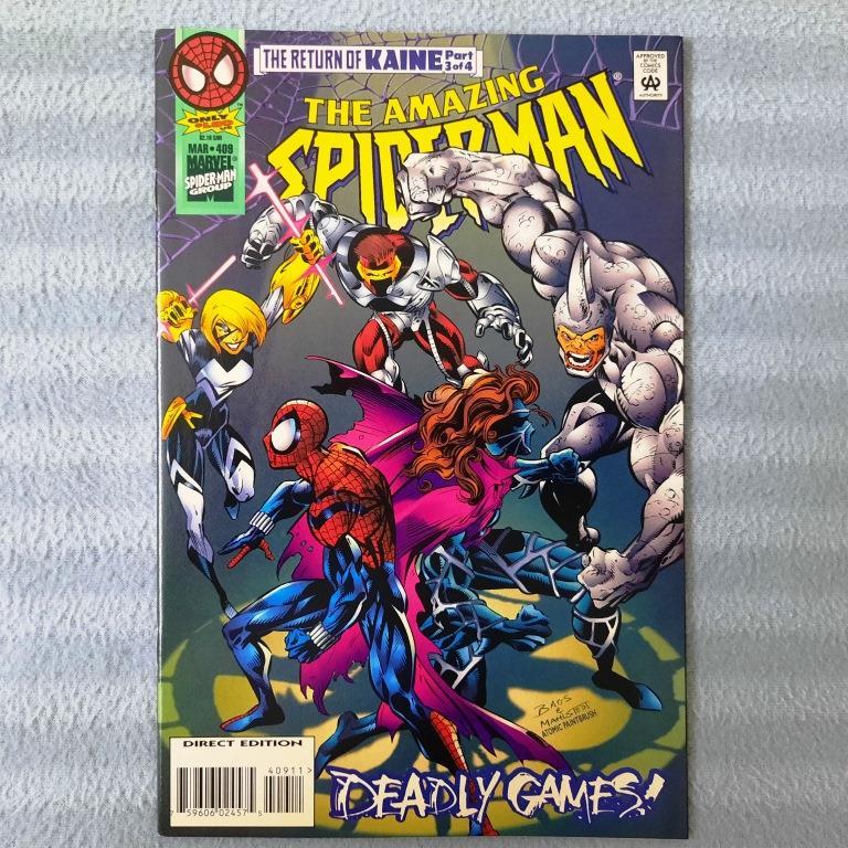 Amazing Spider-Man #409 (Marvel Comics) Tom DeFalco, Mark Bagley, Larry ...