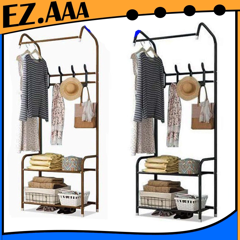 Rak Baju kain pakaian Almari besi sangkut penyangkut hanger jemur ...