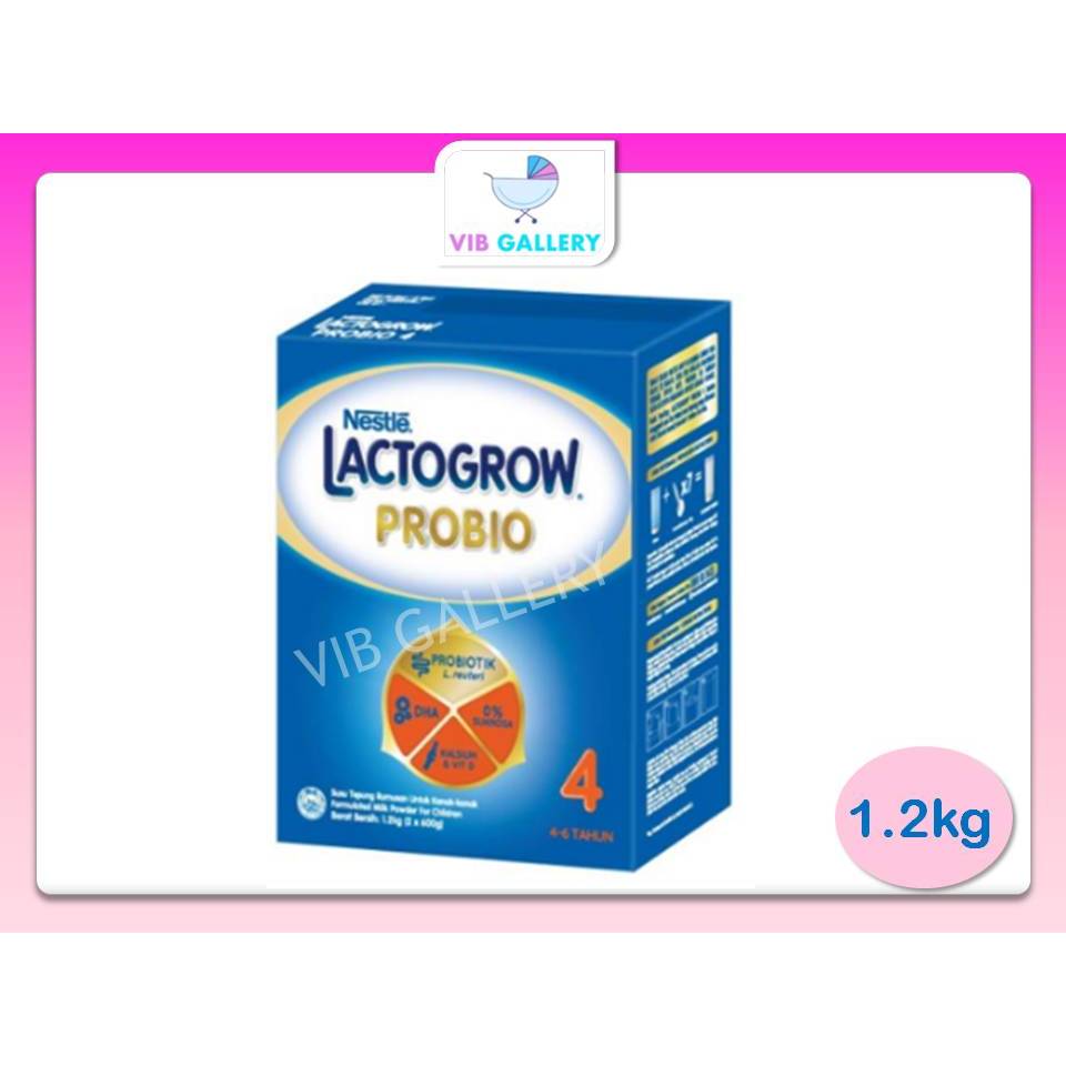 Lactogrow 4 (PROBIO)1.2KG ( EXP:2025) | Shopee Malaysia