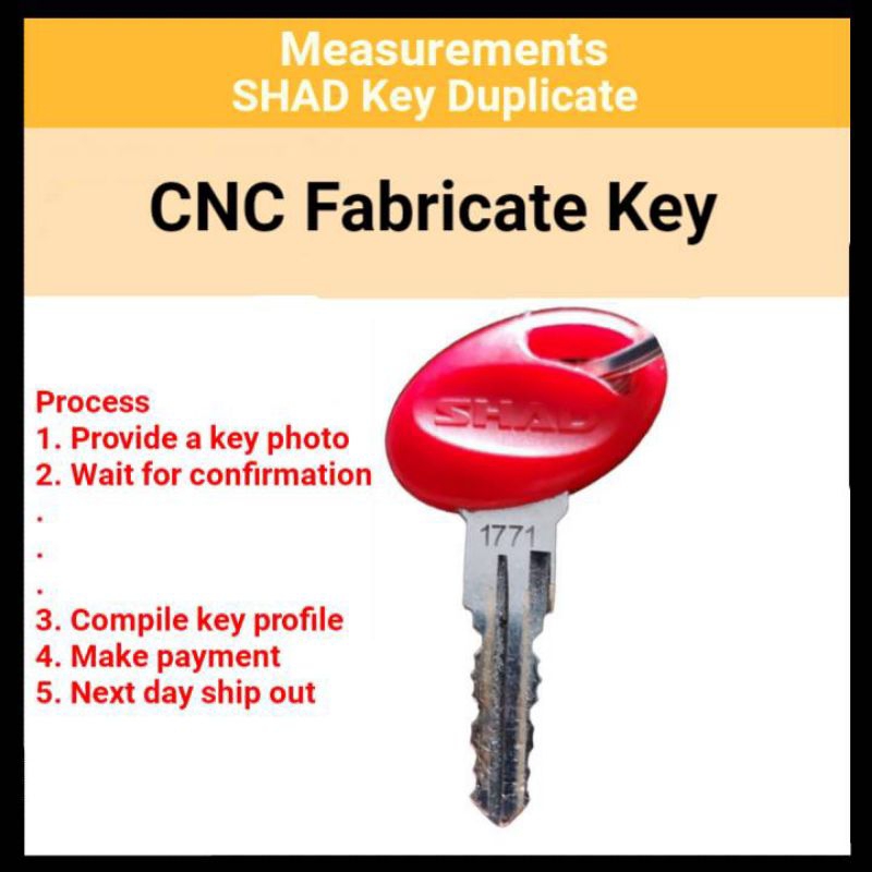 shad key cut copy duplicate | Shopee Malaysia