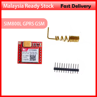 SIM800L GPRS GSM Tracking Module with Antenna & SIM Slot | Shopee Malaysia