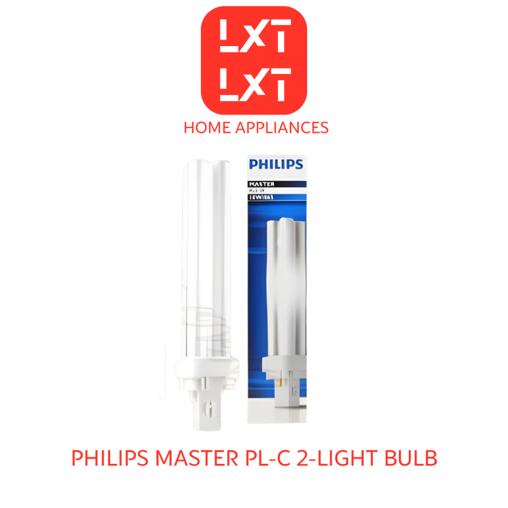 GENUINE PHILIPS Philips Master PL-C 10W,13W,18W,26W 2P Cool Daylight (White) - Energy Saving ...