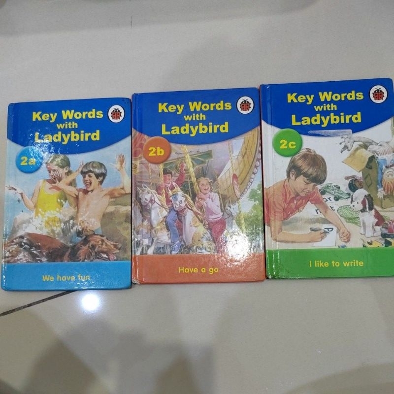 (USED) Peter and Jane Key Words with Ladybird kids books 2a 2b 2c ...