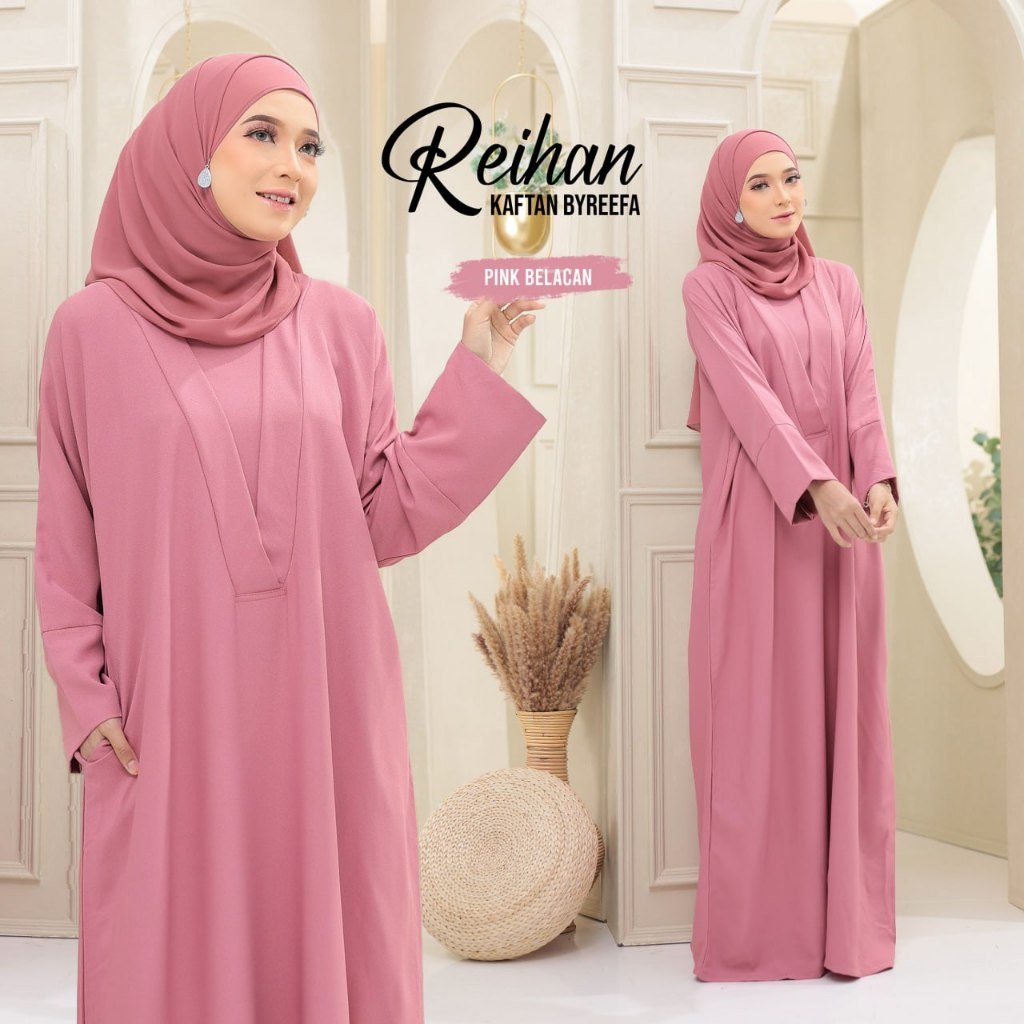 Kaftan Reihan ByReefa Collection | Kaftan Casual | Shopee Malaysia