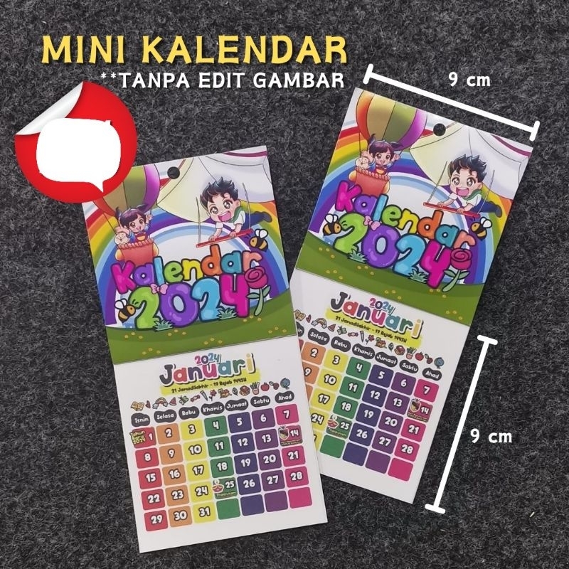 MINI WALL CALENDER 🔥🔥READYMADE/CUSTOMADE🔥🔥 | Shopee Malaysia