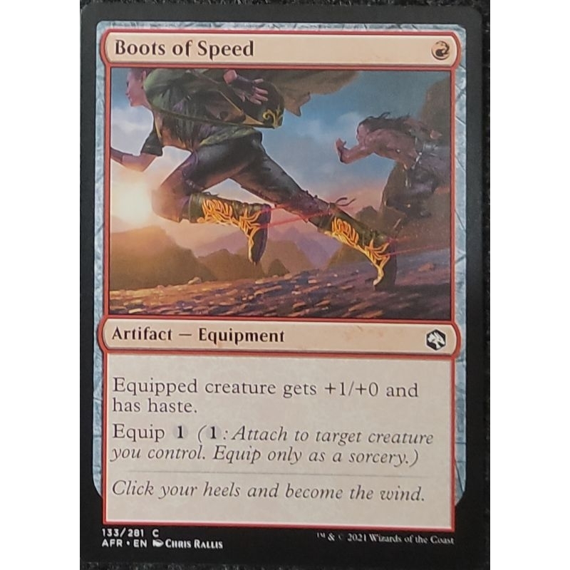 Magic The Gathering : Boots of Speed Common D&D Adventure in the ...