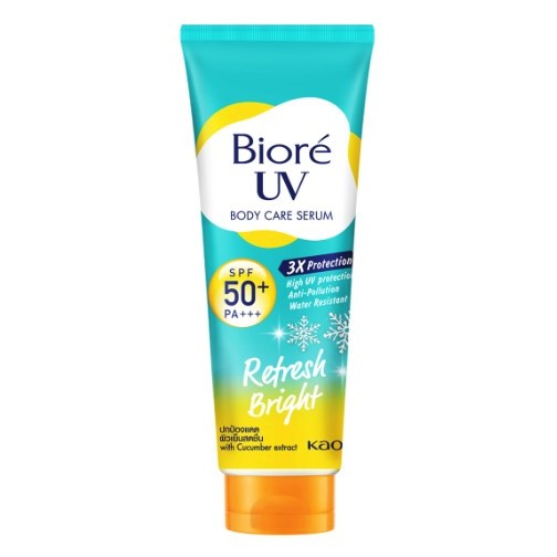BIORE UV Body Care Serum Refresh Bright SPF50+ PA+++ 50 ml | Shopee ...