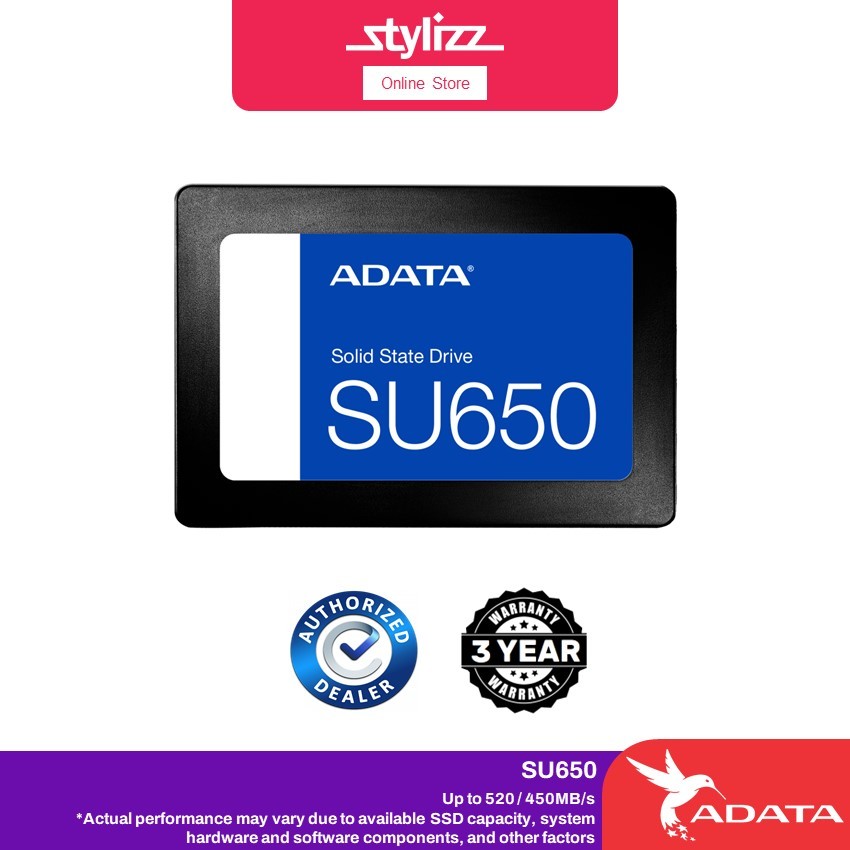 ADATA SU650 Ultimate 2.5" Solid State Drive SSD (120GB 240GB 256GB ...