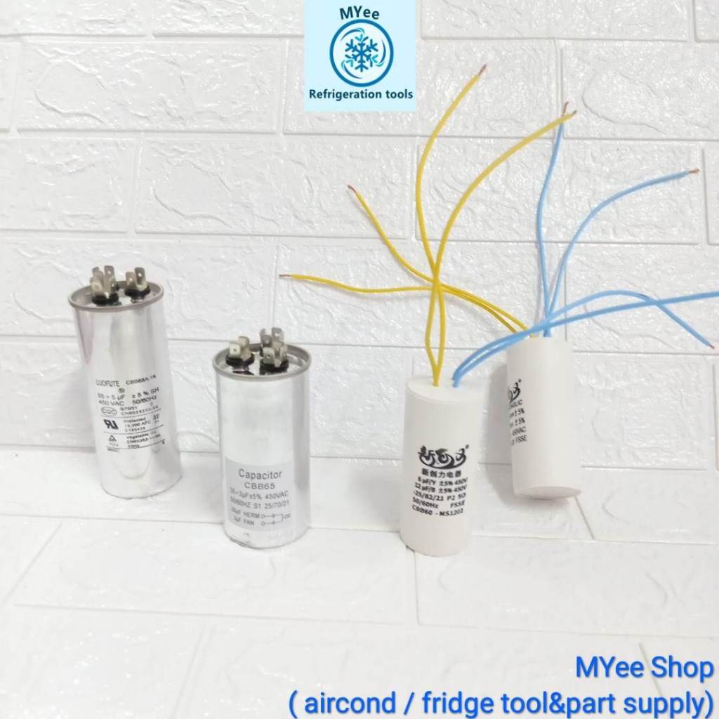 double uf capacitor electrical pin / wired Dual condenser starting ...