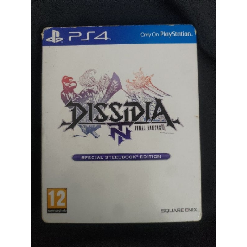 PlayStation ps4 final fantasy dissidia steelbook edition used | Shopee ...