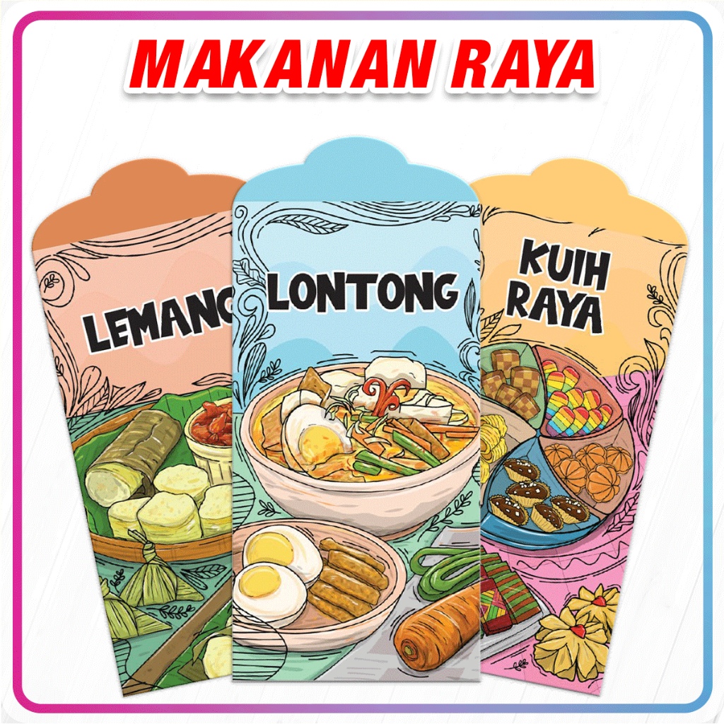 Sampul Raya Makanan Raya 2024 Makanan Malaysia | Shopee Malaysia