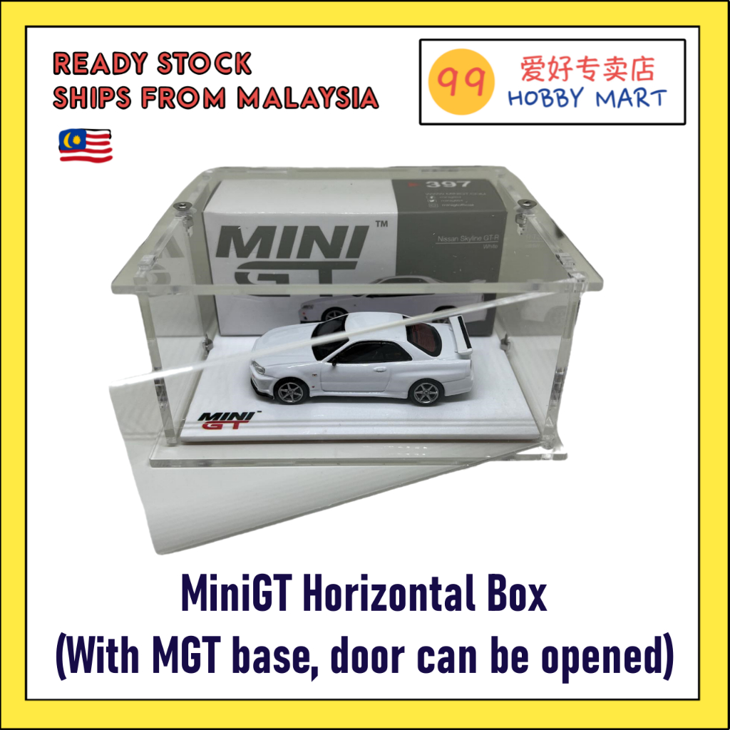 MiniGT Kaido House Pop Race Inno Tarmac Hobby Japan Display Box Acrylic ...