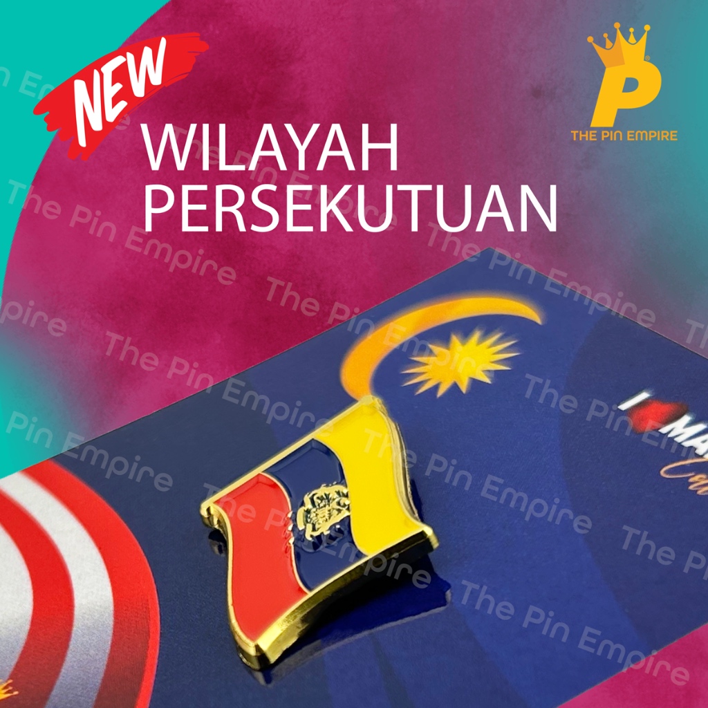 THE PIN EMPIRE Wilayah Persekutuan KL, Putrajaya, Labuan Enamel Lapel ...