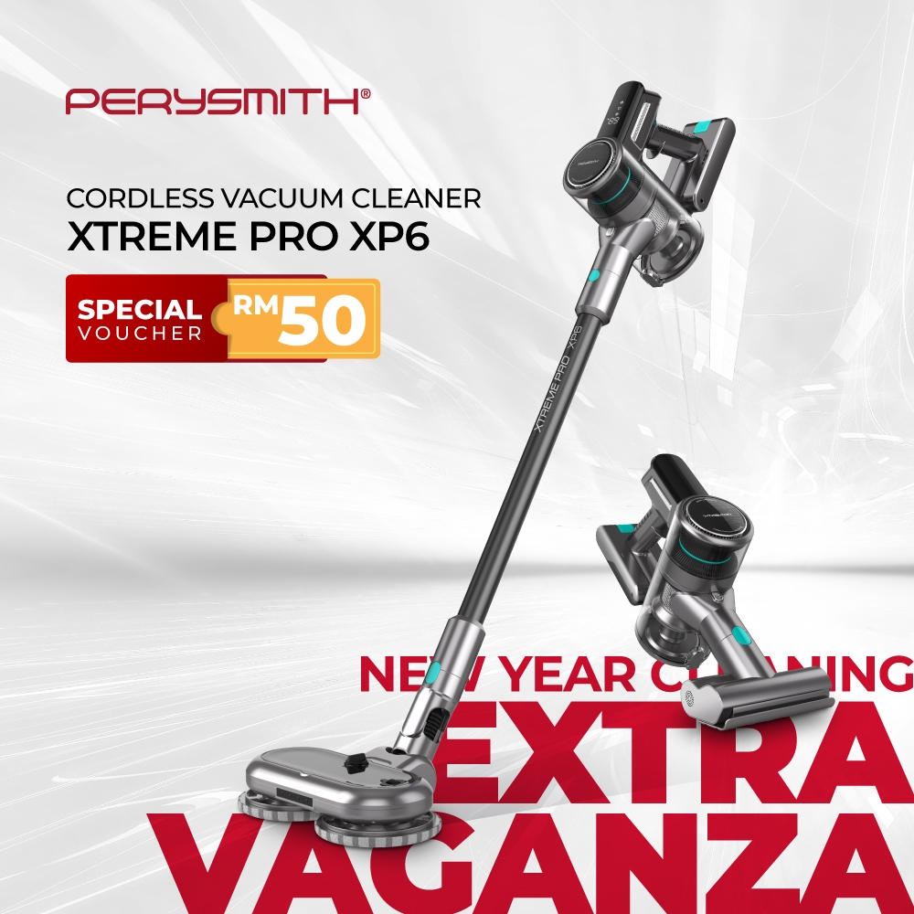 PerySmith Cordless Vacuum Cleaner Xtreme Pro Series XP6 | Shopee Malaysia