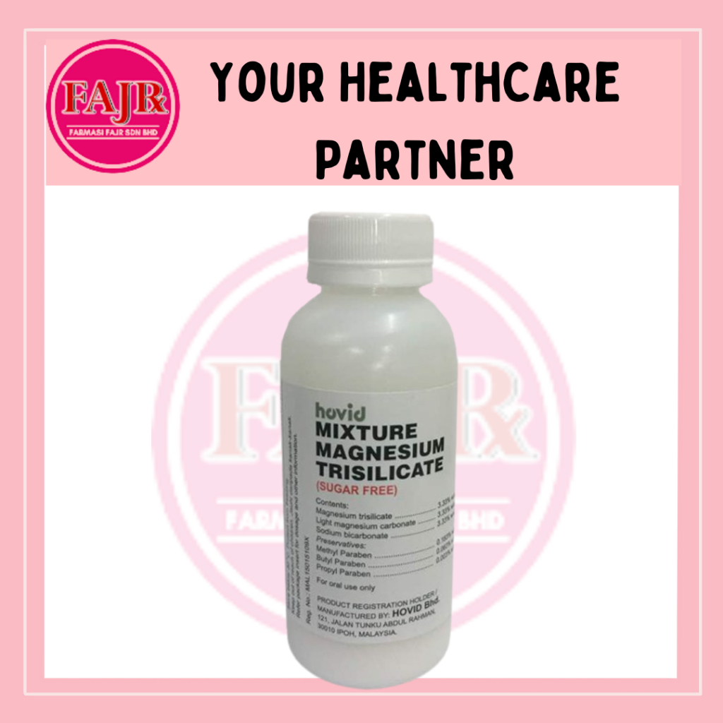 Hovid MMT Mixture Trisilicate ( Sugar Free ) | Shopee Malaysia