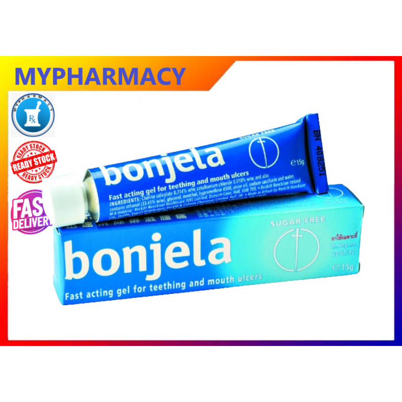 Bonjela Mouth Ulcer Teething Gel 15g | Shopee Malaysia