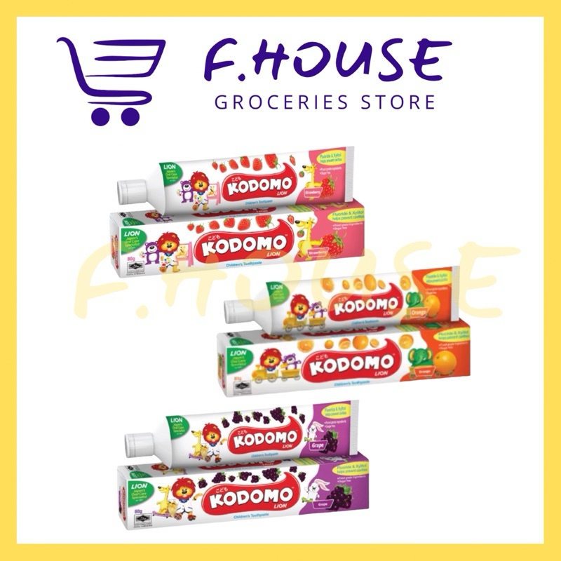 KODOMO Kids Toothpaste (80g) | Shopee Malaysia