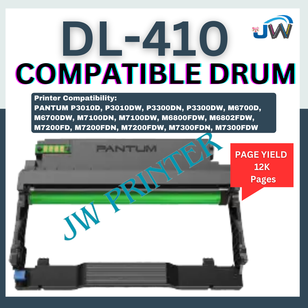 DL410 DL-410 Imaging Drum Use In Pantum Printer M7100N M7200FD M7100DW ...
