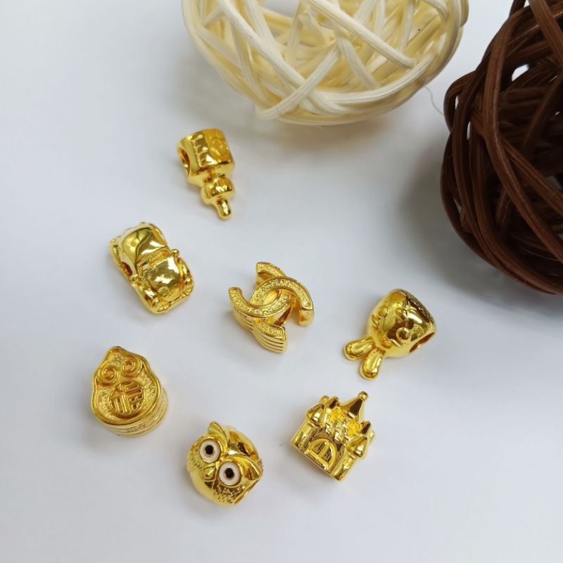 LF Emas 916 Others Koleksi Hard Gold Charm Emas Original Ready Stock ...