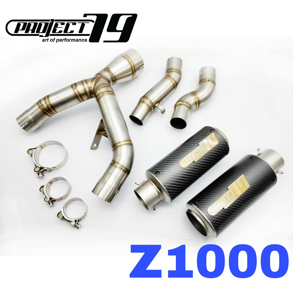Manifold Project79 Exhaust Slip On Kawasaki Z1000 Z1K Stainless Steel ...