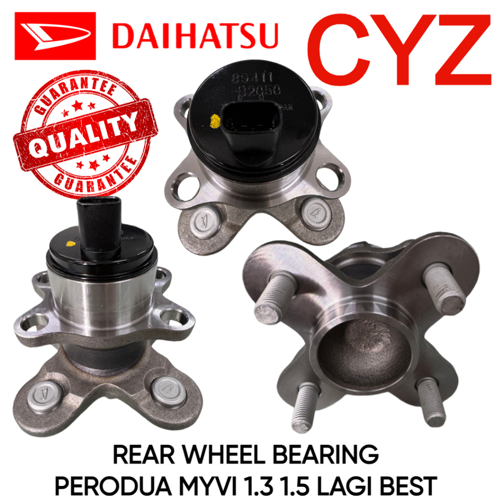 Rear Wheel Hub Bearing PERODUA MYVI LAGI BEST 1.3 1.5 (DAIHATSU JAPAN) | Shopee Malaysia