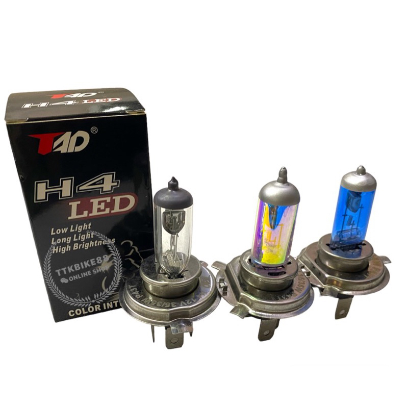 H4 FRONT BULB TAD RAINBOW STD LC135-V4/FZ150/SRL115/CT100/DREAM110 ...