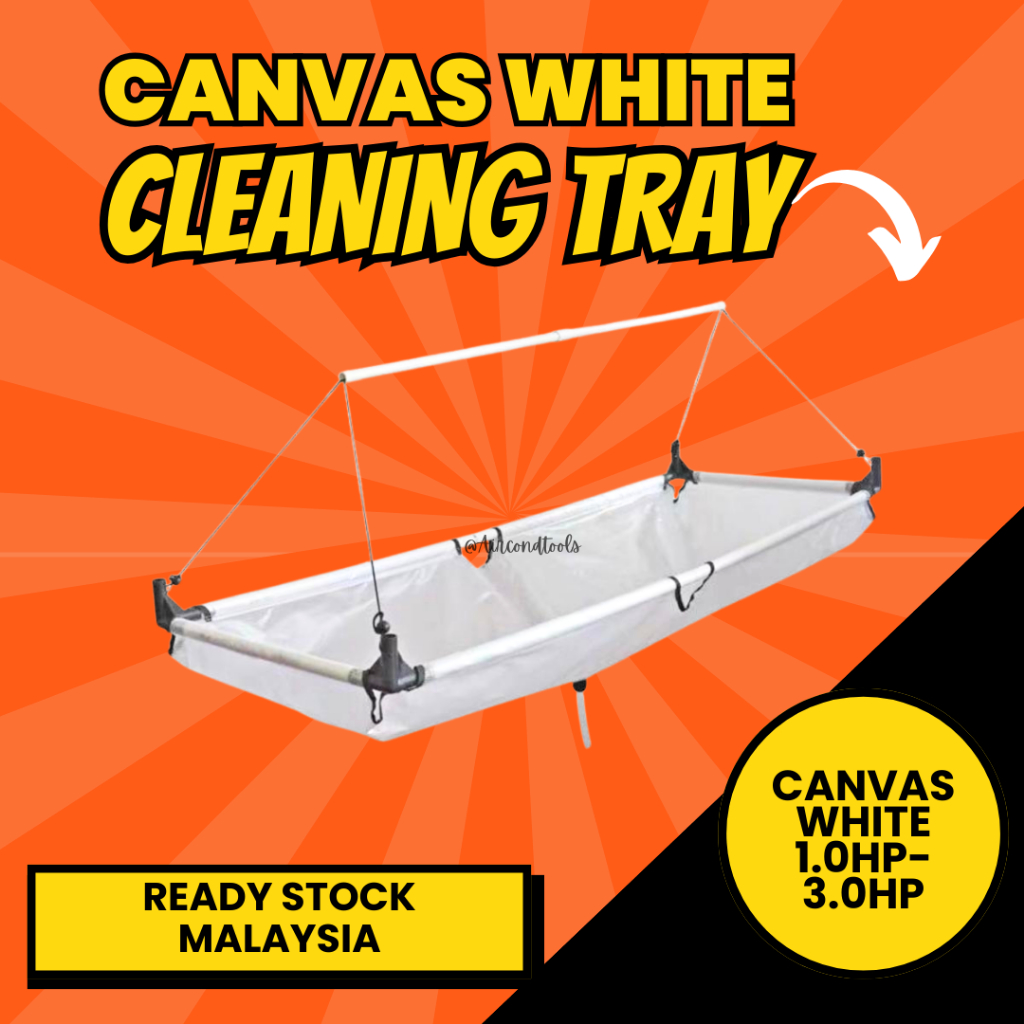 Canvas White Cleaning Canvas Aircond Canvas Tray Ready Stock Malaysia Canvas Viral Terbaik ...