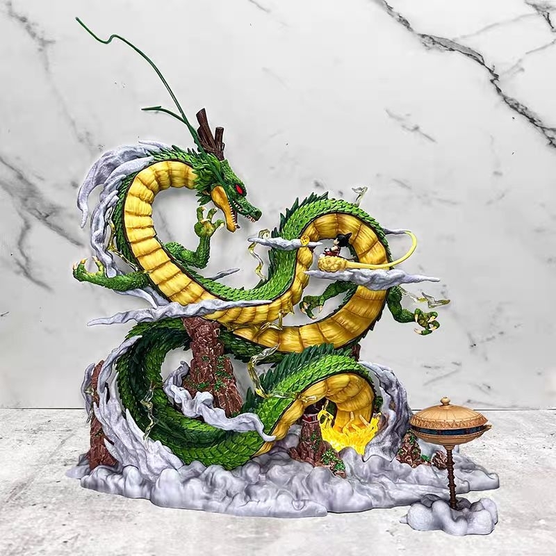 🔥READY STOCK🔥54CM DRAGON BALL YOYO DRAGON SHENRON SMALL GOKU COPY RESIN ...