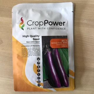 Crop Power F1 Hybrid Eggplant Optimus Prime EG2 10gm | Shopee Malaysia