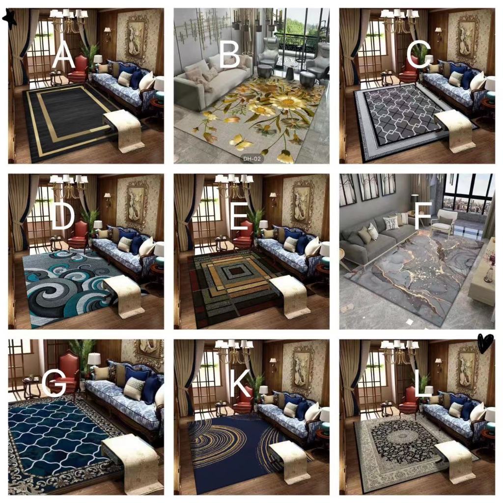 6XL (300*200cmcm) Crystal Velvet Carpet 5 D / Floor mats / Rugs ...