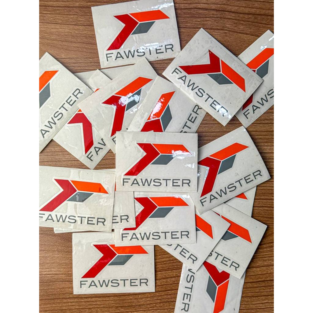 Fawster Motorsports Logo Sticker | Shopee Malaysia