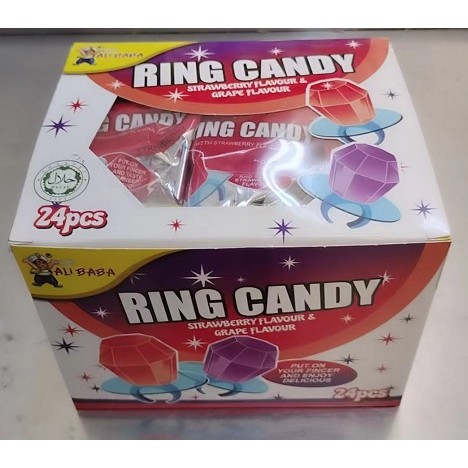 Ring Candy Strawberry / Grape 24pcs (HALAL) | Shopee Malaysia