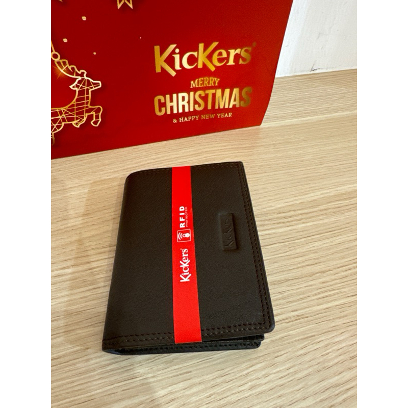Kickers Leather RFID Wallet 52237 | Shopee Malaysia