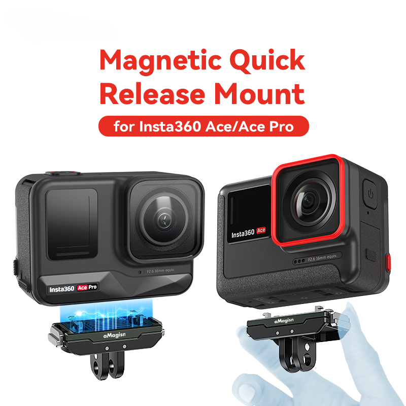 Magnetic Quick Release Mount for Insta360 Ace & Ace Pro , Ace Pro 2 ...