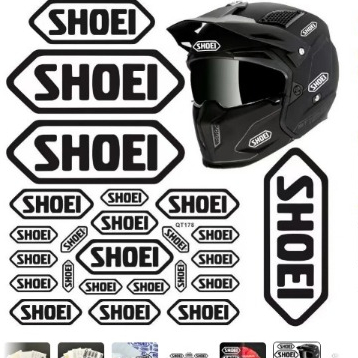 For SHOEI Arai Motorcycle Sticker Logo Tank Helmet Decal Kit | Shopee ...