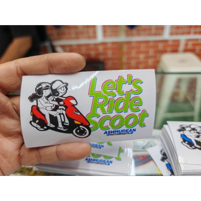 VS125 VS150 sticker let's ride scoot | Shopee Malaysia