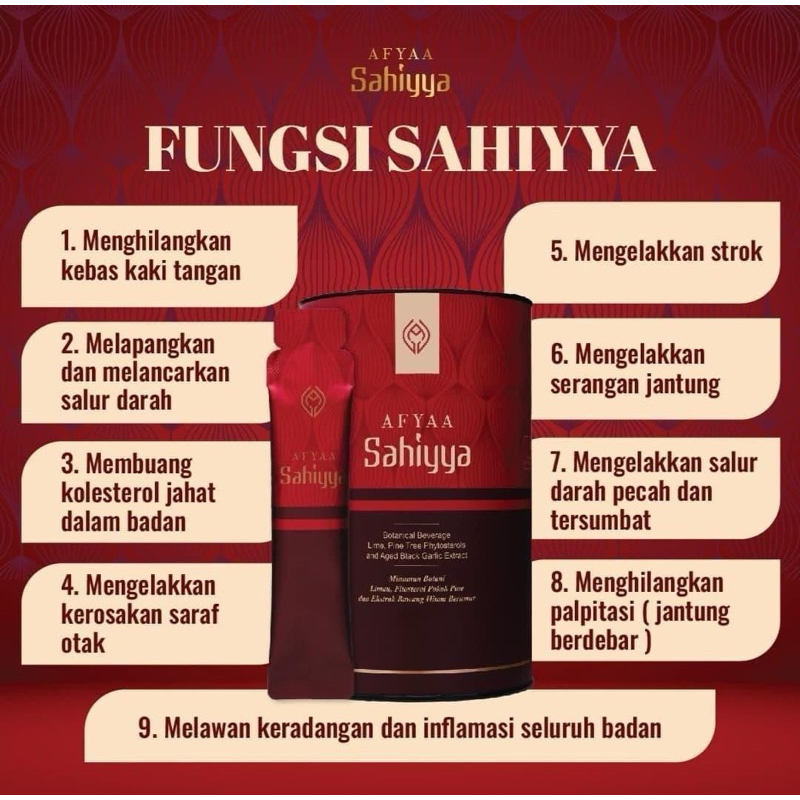 Ready Stock Afyaa Sahiyya 100% Original Box | Shopee Malaysia