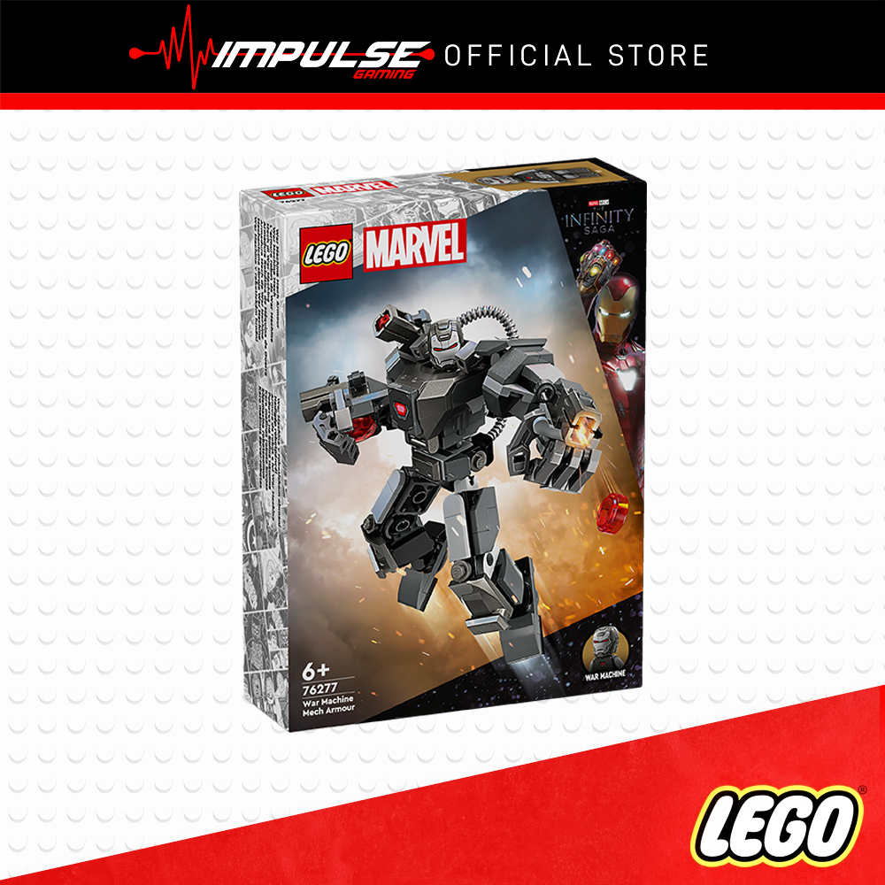 LEGO 76277 Super Heroes Marvel War Machine Mech Armor | Shopee Malaysia