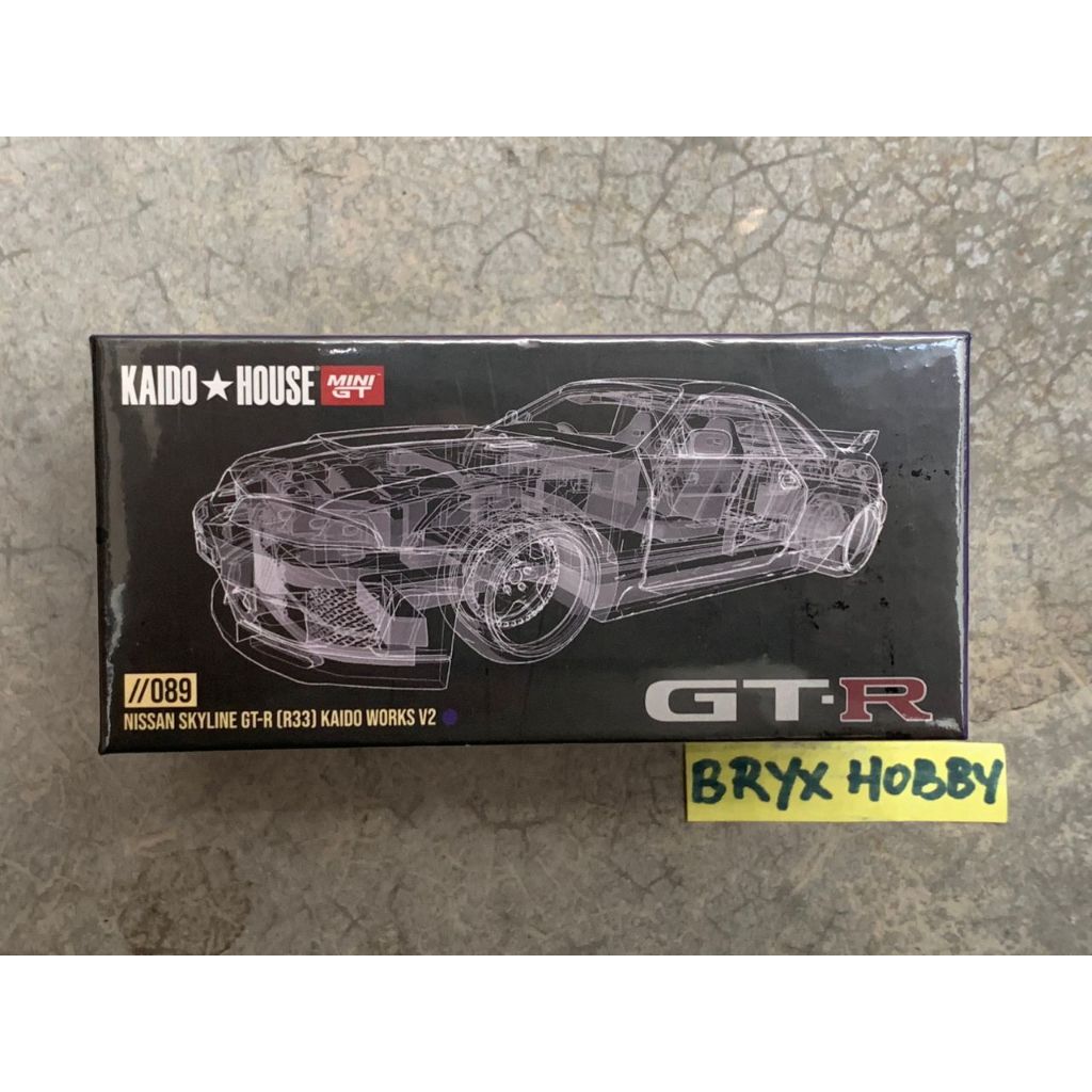 TSM Models Mini GT X Kaido House Nissan Skyline GT-R (R33) Kaido Works ...