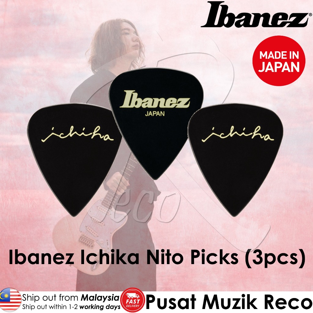 Ibanez Ichika Nito Signature Guitar Pick (3pcs) Acoustic Electric ...
