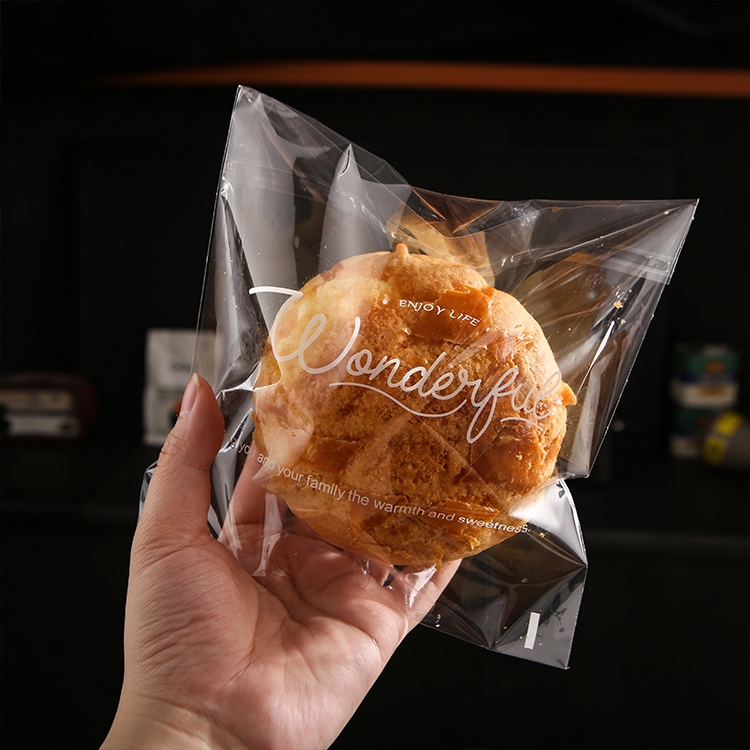 𝐑𝐞𝐚𝐝𝐲 𝐒𝐭𝐨𝐜𝐤 • 100PCS OPP SELF ADHESIVE BAKERY PLASTIC BAG - PLASTIK ...