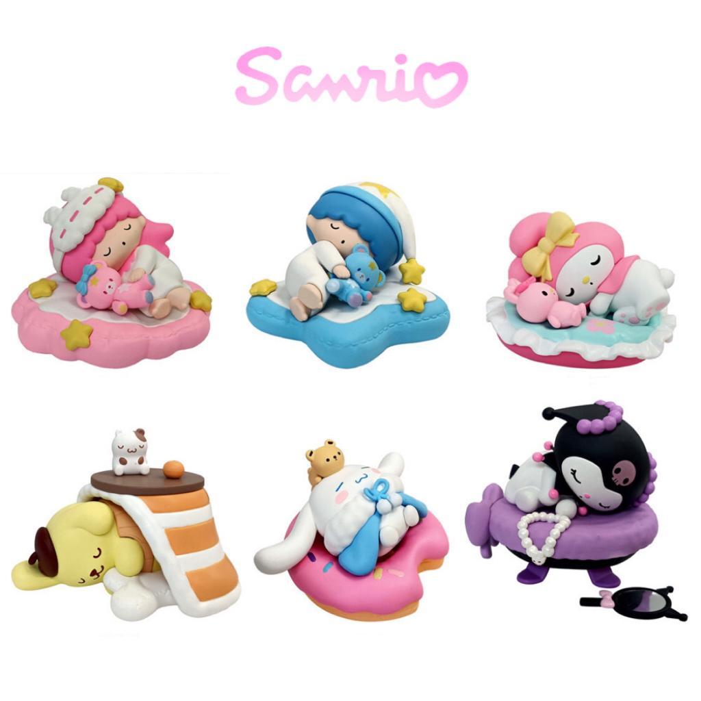Sanrio Sleeping Pompompurin Kuromi My Melody Cinnamoroll Little Twin ...