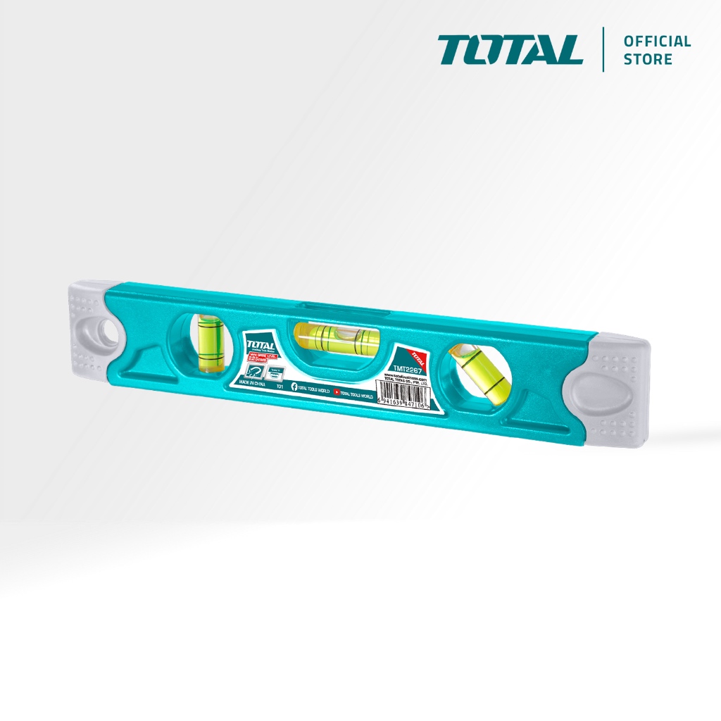 TOTAL Mini Spirit Level Magnetic (22.5cm) TMT2267 | Shopee Malaysia