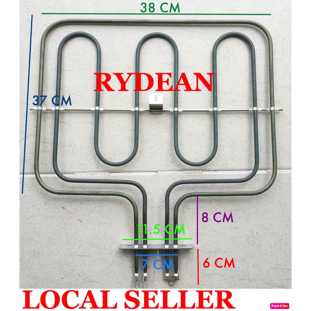 RUBINE 950 2000 Watt Heater Heating Element RBO-Avata2-70SS Pemanas ...