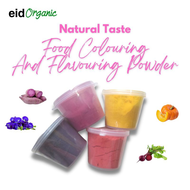 (10g) READY STOCK Pewarna Makanan Asli Bebas Pengawet/HALAL FOOD GRADE ...